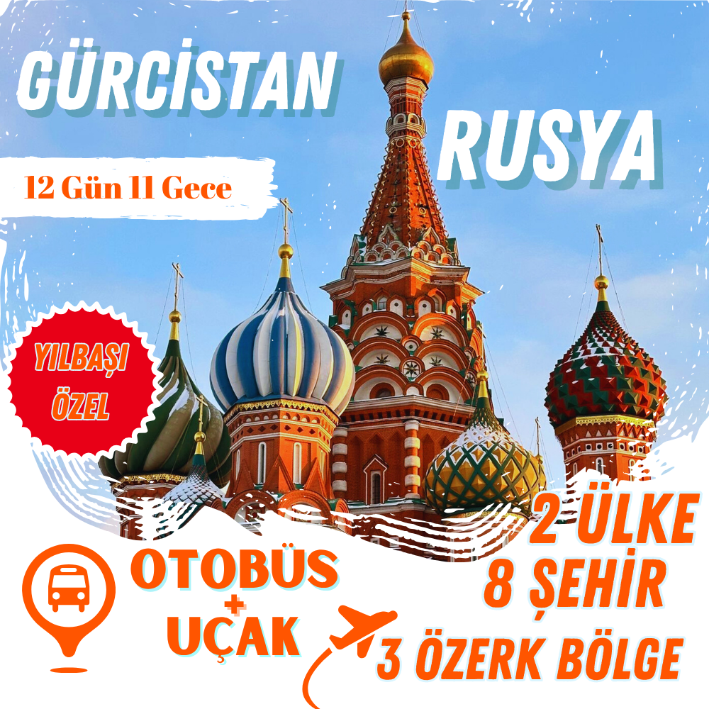 Yılbaşı Özel Rusya Turu 11 Gece 12 Gün - Rotasya Yurtdışı Turları